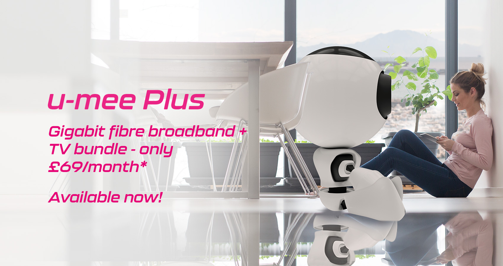 u-mee | Fibre broadband, HD TV and free calls in Gibraltar